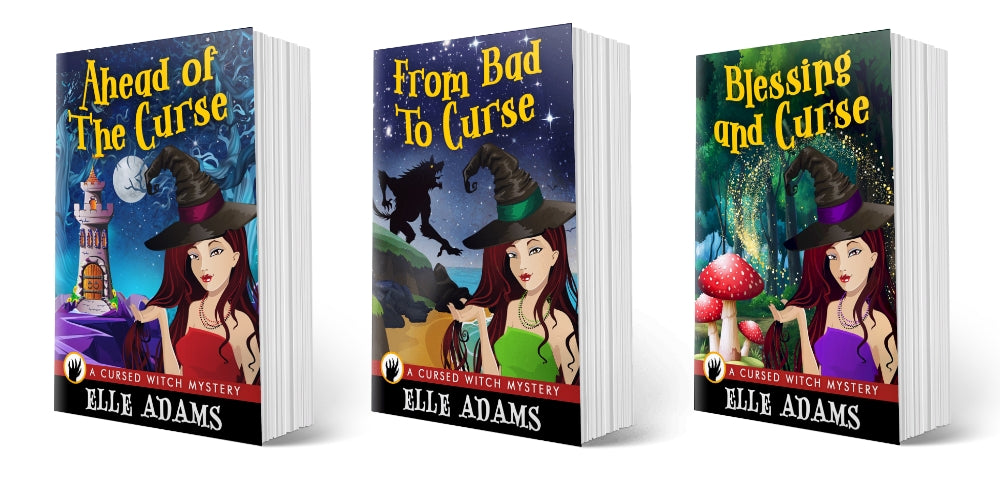 Cursed Witch Mysteries: Books 1-3 (Paperback) – Emma L. Adams Books